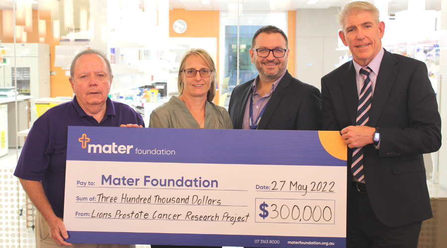 Lions Australia recognised as a Mater Foundation Community Hero | Mater ...